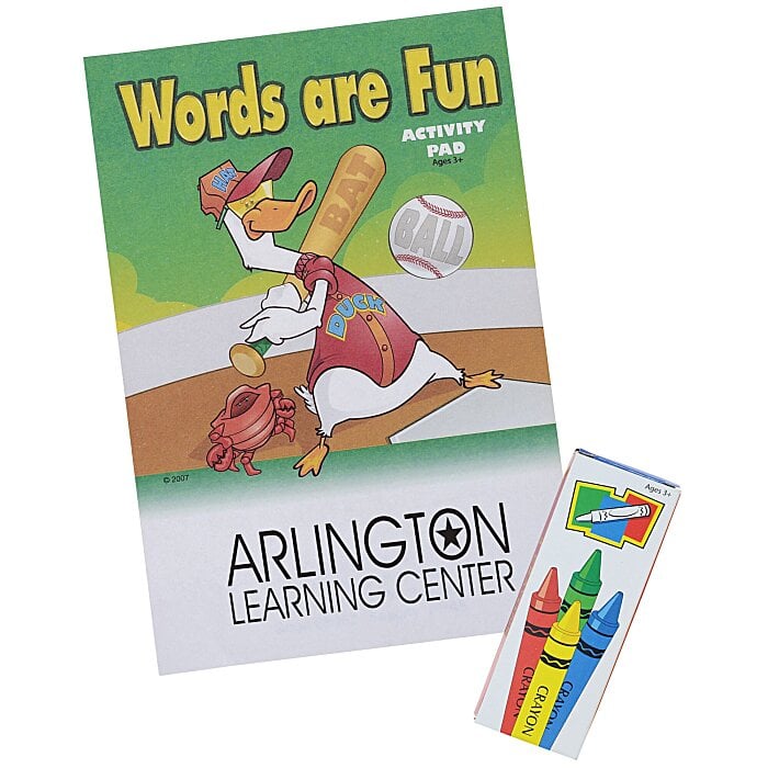 4imprint.com: Color & Learn Activity Fun Pack - Words 124504-W