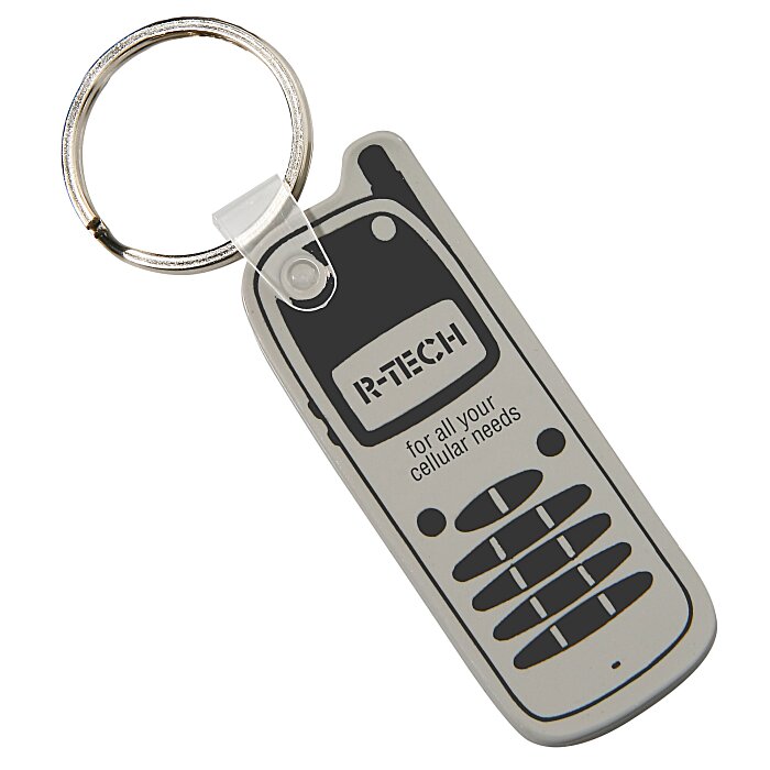 4imprint.com: Cell Phone Soft Keychain - Opaque 39212-CP-S