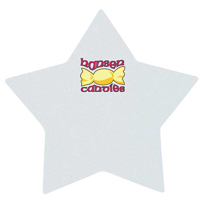 4imprint.com: Souvenir Sticky Note - Star - 50 Sheet 7859-50-ST