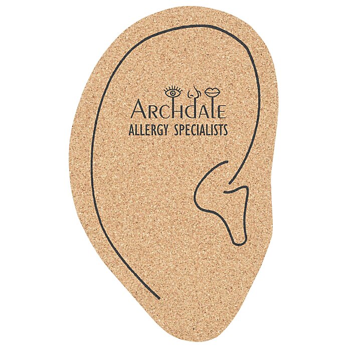 4imprint.com: Large Cork Coaster - Ear 131167-ER