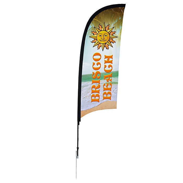 4imprint.com: Outdoor Razor Sail Sign - 9' - One Sided 132752-9-OUT-1