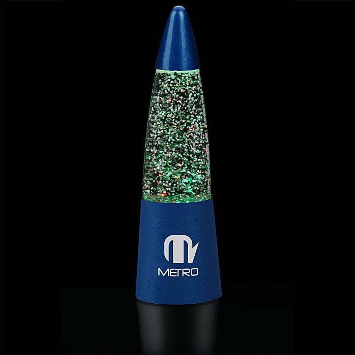 4imprint.com: LED Glitter Rocket Lamp - 24 hr 124323-24HR