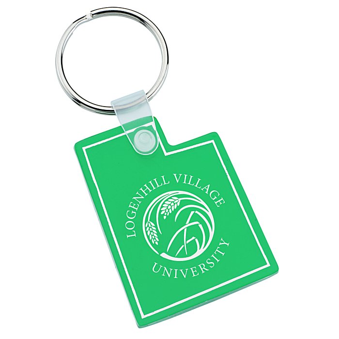 4imprint.com: Utah Soft Keychain - Translucent 138944-UT-T
