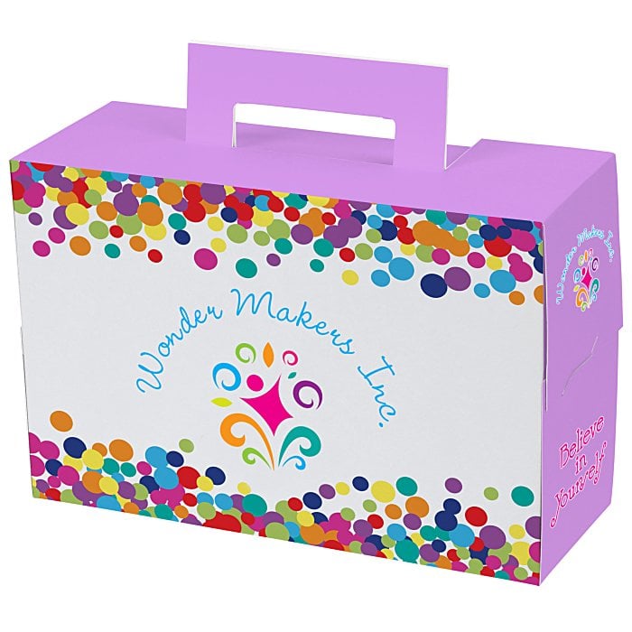4imprint.com: Briefcase Shape Box - Full Color 140238-FC