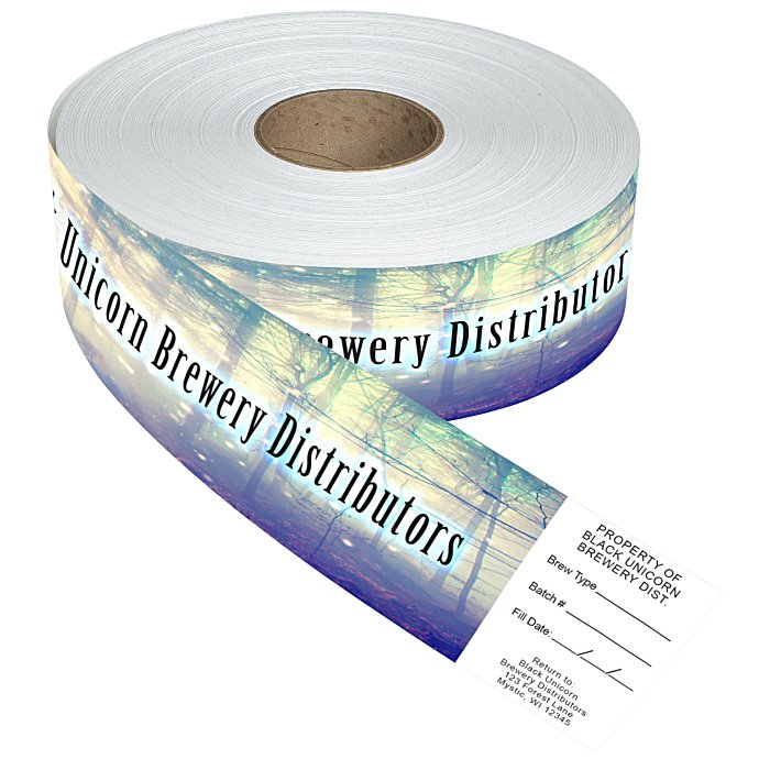 4imprint.com: Beer Keg Wrap Label 140611