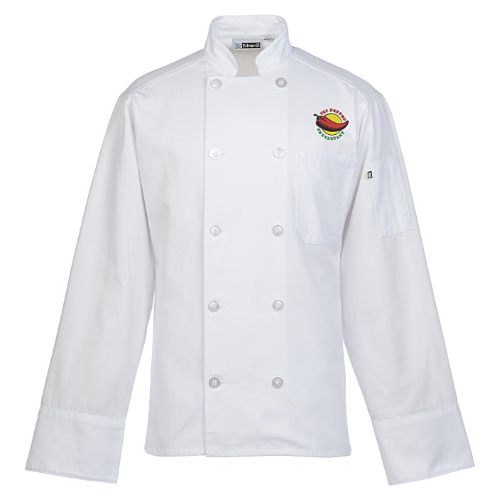 4imprint.com: Ten Button Chef Coat with Mesh Back 121997