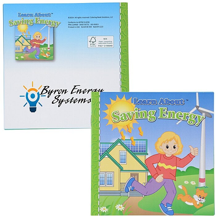 4imprint.com: Learn About Book - Saving Energy 143262-SE