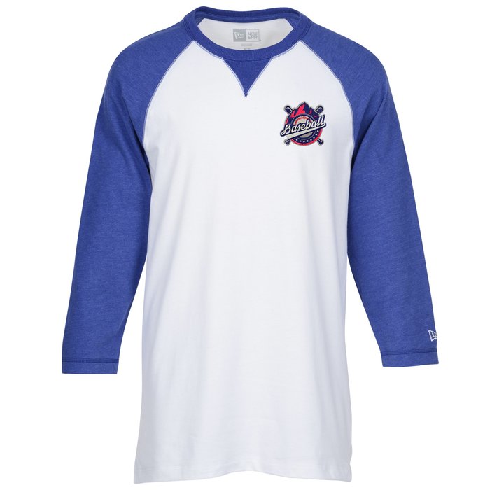 4imprint.com: New Era Sueded Cotton 3/4 Sleeve Baseball Tee - Men's ...