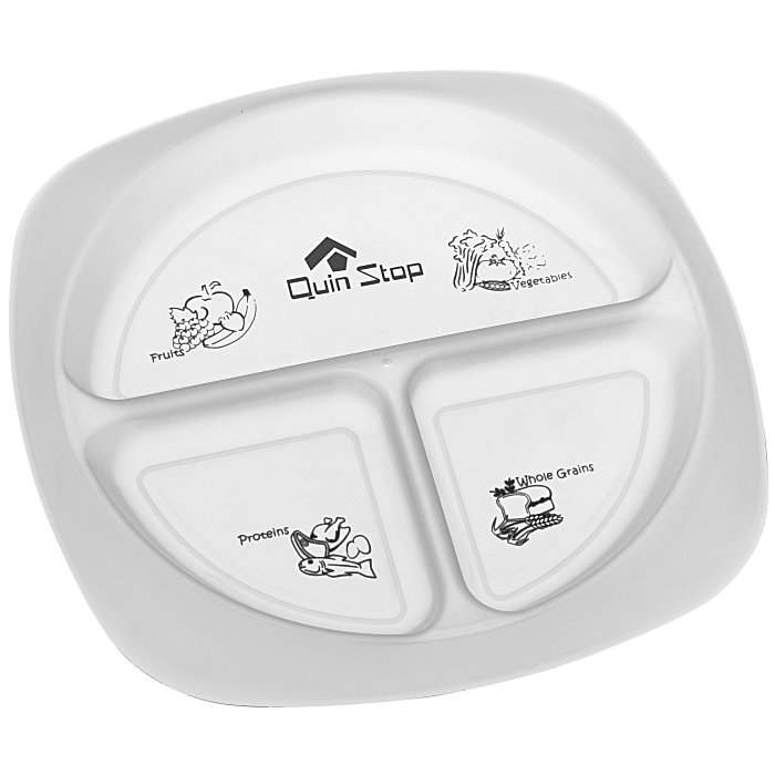 4imprint.com: Children's Portion Plate - Food Graphics - 24 hr 117759-C ...