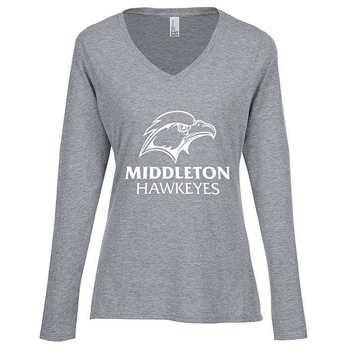 4imprint.com: Ultimate V-Neck Long Sleeve T-Shirt - Ladies' - Colors ... 4imprint.com: Ultimate V-Neck Long Sleeve T-Shirt - Ladies' - Colors ...