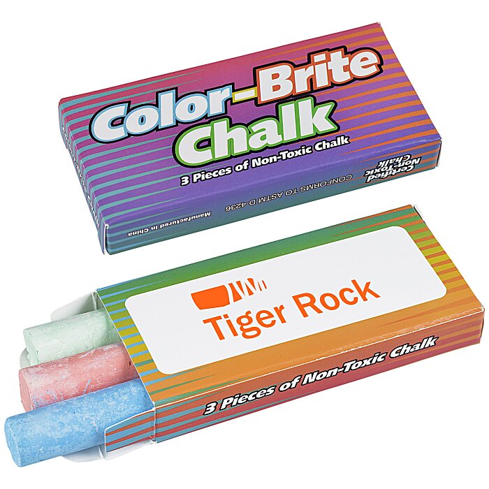 4imprint.com: 3-Piece Color-Brite Chalk 150537