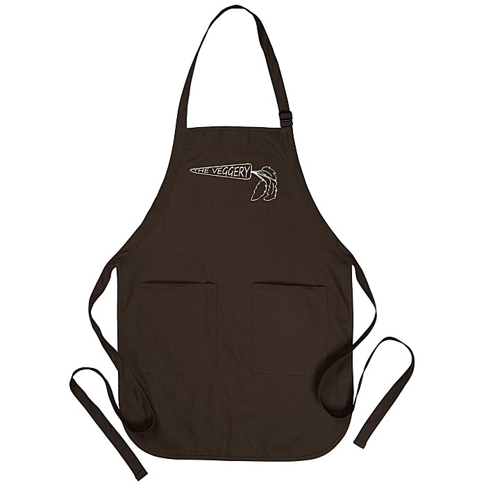 4imprint.com: Stain Release Cotton Pocket Apron 152934