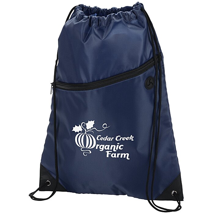 4imprint.com: Robin Recycled Drawstring Sportpack - 24 hr 157352-24HR