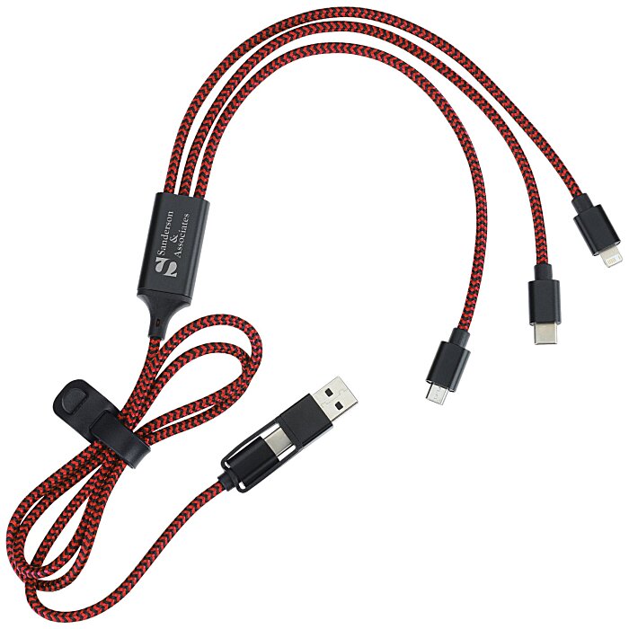 4imprint.com: All Over Braided Charging Cable - 24 hr 160024-24HR