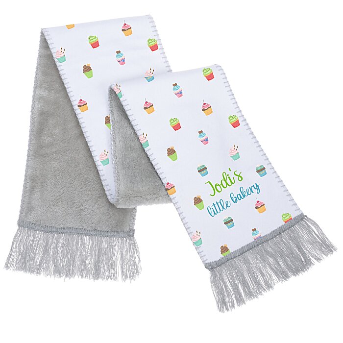 4imprint.com: Sublimated Sherpa Scarf 162708