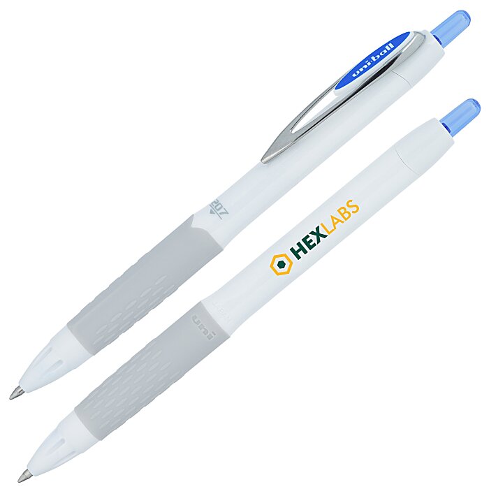 4imprint.com: uni-ball 207 Gel Pen - White - Full Color 7935-W-FC