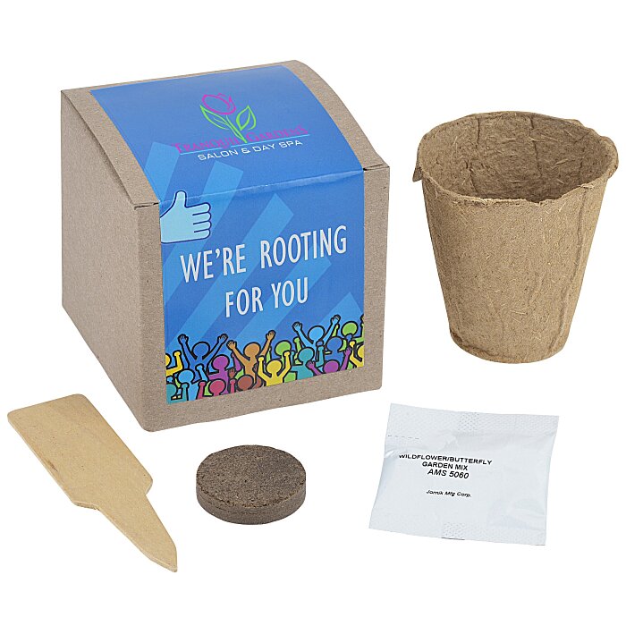 4imprint.com: Growable Planter Gift Kit - Inspirational Rooting For You ...