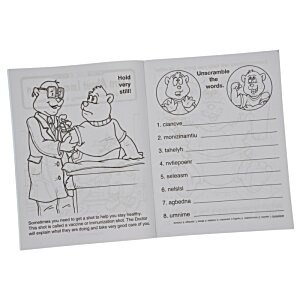 4imprint.com: Learn About Immunization Coloring Book 1034-IM