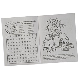 4imprint.com: A Trip to the Credit Union Coloring Book - 24 hr 1034-TCU ...