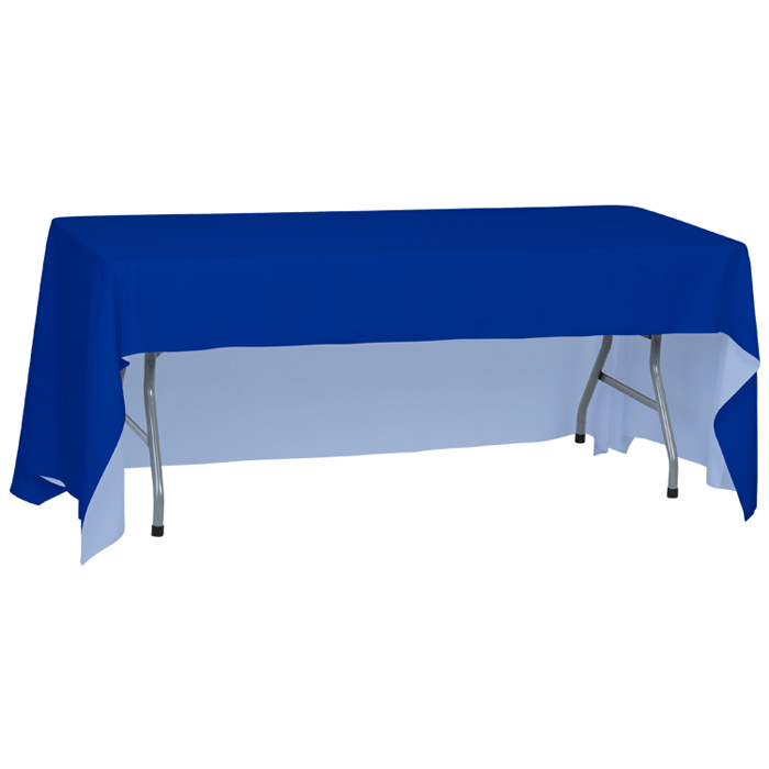 4imprint.com: Serged Open-Back Polyester Table Throw - 6' - Full Color ...