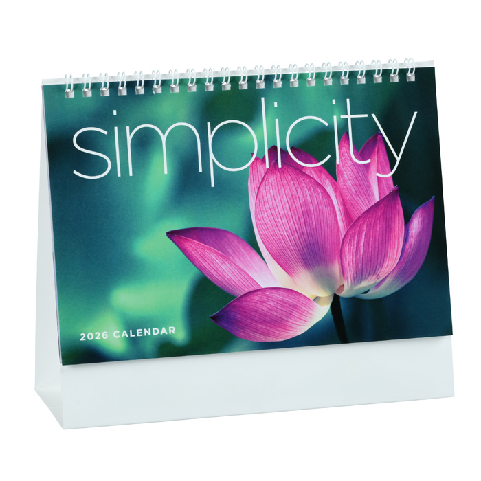 4imprint Simplicity Desk Calendar Large 100895 DL