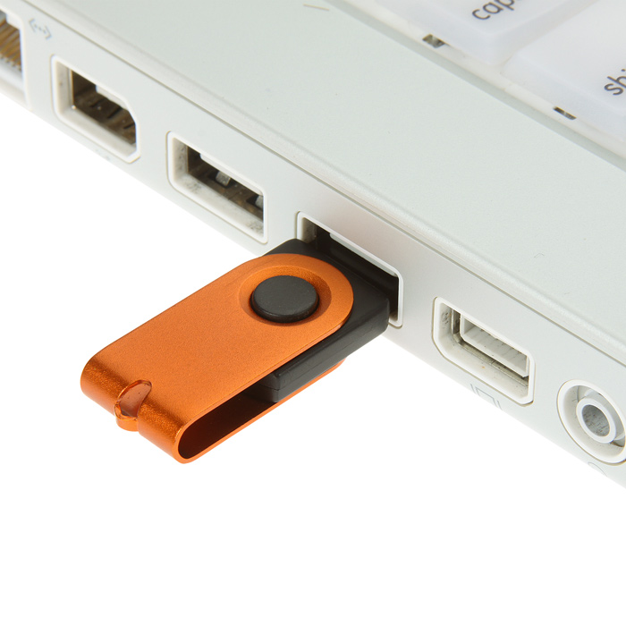4imprint.com: Mini Swing USB Drive - 1GB 109802-1G