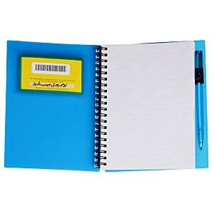 4imprint.com: Business Card Notebook with Pen - Translucent - 24 hr ...