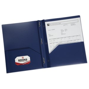 4imprint.com: 3 Prong Twin Pocket Presentation Folder - Opaque 111742-S