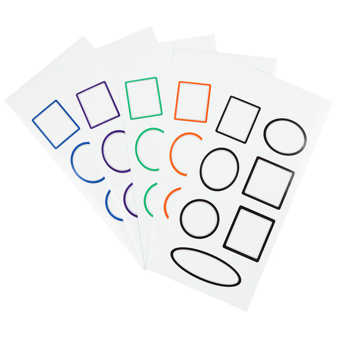 4imprint.com: Label-it Sticker Sheet - Straight-Up 117834-SU