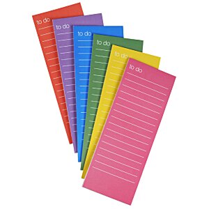 4imprint.com: Souvenir Designer Sticky Note - 8" x 3" - To Do - 25 ...