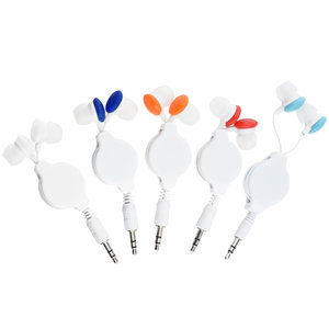 4imprint.com: Color Dot Retractable Ear Buds 123135: Imprinted with ...