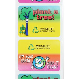 4imprint.com: Super Kid Sticker Roll - Go Green 126352-GG