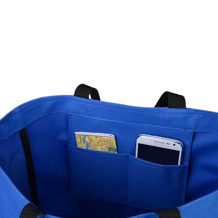 4imprint.com: Side Pocket Polyester Tote 128962