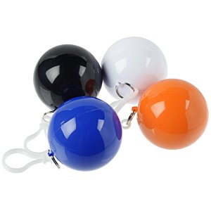 4imprint.com: Poncho Ball Keychain - 24 hr 130374-24HR
