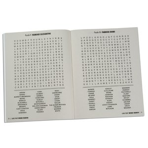 4imprint.com: Large Print Word Search Puzzle Book & Pencil- Volume 2 ...