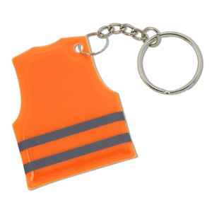 4imprint.com: Reflective Safety Vest Keychain 132675