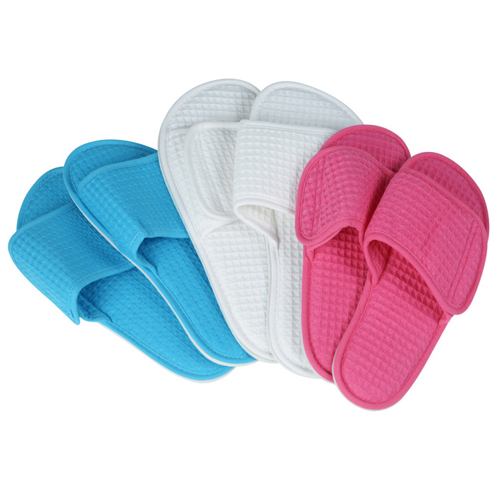 4imprint.com: Waffle Weave Slippers - Embroidered 133956