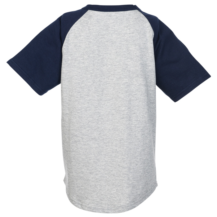 4imprint.com: Colorblock Raglan Jersey Tee - Youth - Embroidered 134199-Y-E