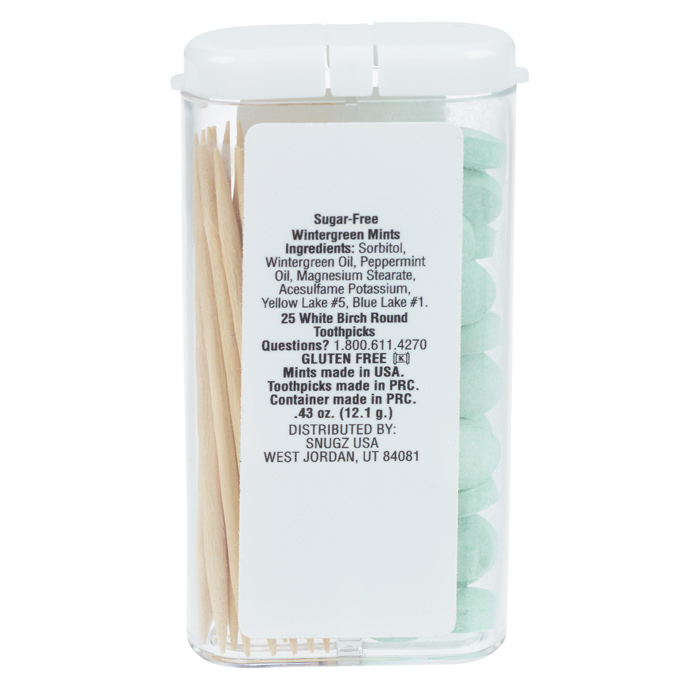 4imprint.com: Mint & Toothpick Container 134680: Imprinted with your Logo
