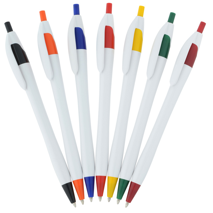 4imprint.com: Dart Pen - White - 24 hr 136832-W-24HR
