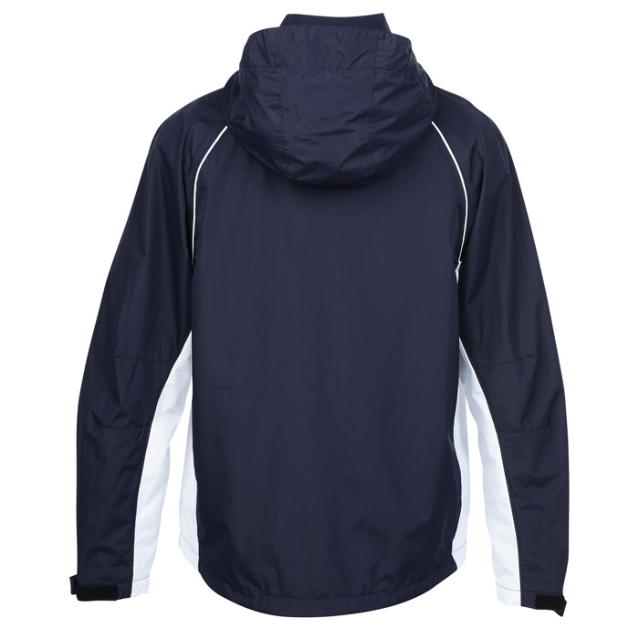 4imprint.com: Chambly Colorblock Lightweight Hooded Jacket - Men's 138221-M