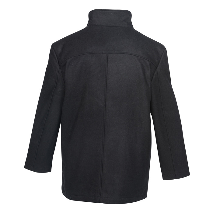 4imprint.com: Melton Wool Blend Town Coat - Men's 138237-M