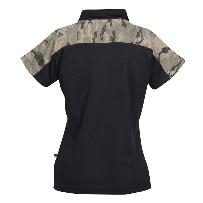 4imprint.com: Digital Camo Accent Wicking Polo - Ladies' 138264-L