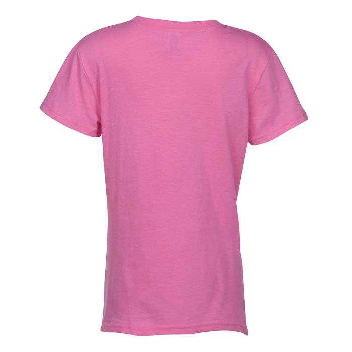4imprint.com: 4.3 oz. Ringspun Cotton T-Shirt - Girls' - Screen 140474-G-S