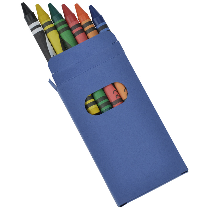4imprint.com: 6-Piece Crayon Set 140893