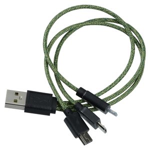 4imprint.com: Ridge Line Built-in Cable Power Bank with 3-in-1 Cable 142003