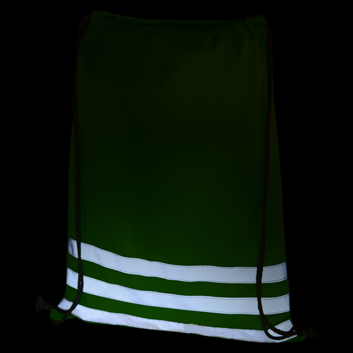4imprint.com: Reflective Neon Drawstring Sportpack 143754