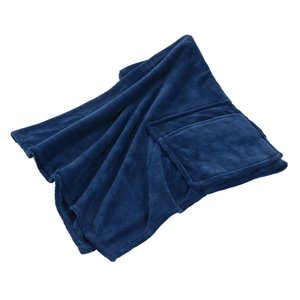 4imprint.com: King's Cross Travel Pillow Blanket 143847