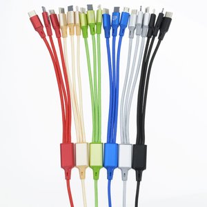 4imprint.com: 3' Metallic Charging Cable 144588