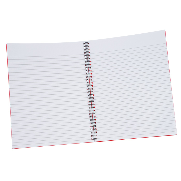 4imprint Large Narrow Ruled Spiral Notebook 24 Hr 146110 24HR